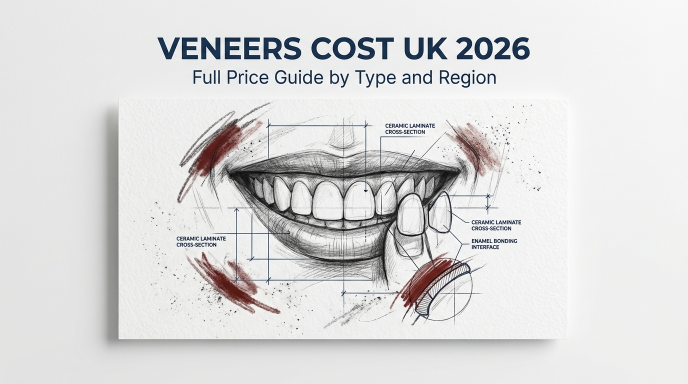 Veneers Cost UK 2026: Full Price Guide by Type and Region | Opus Smile